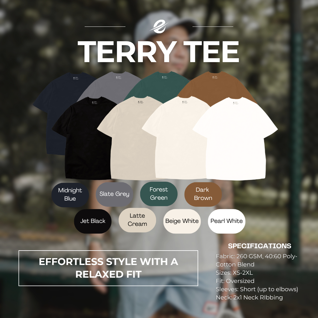 Oversized Fit Terry Tee – EVERY42